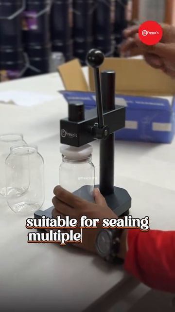 Ручной станок по укупорки ПЭТ банок крышками Easy OpenИдеальная модель для ресторанов