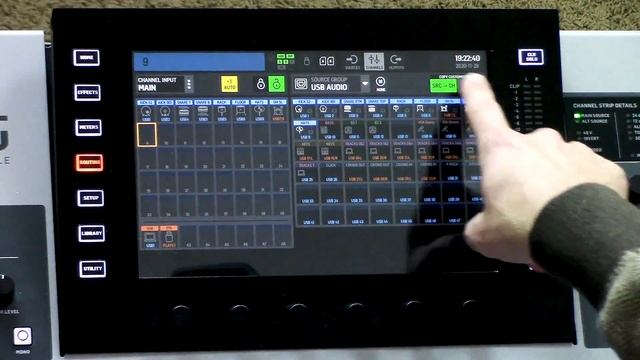 Behringer Wing 103 - Направление источника входного сигнала в канал