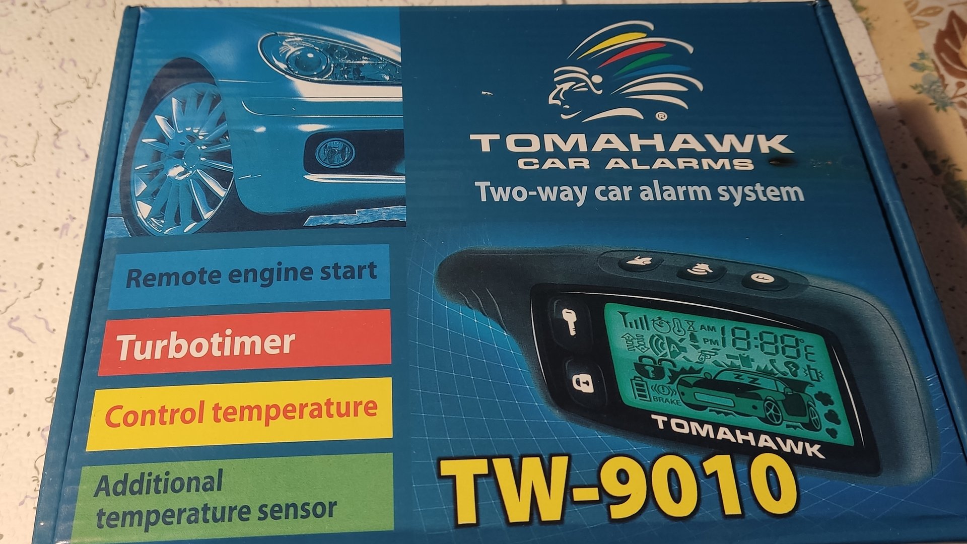 Сигнализация TOMAHAWK 9010.  Обзор с разборкой всех модулей.