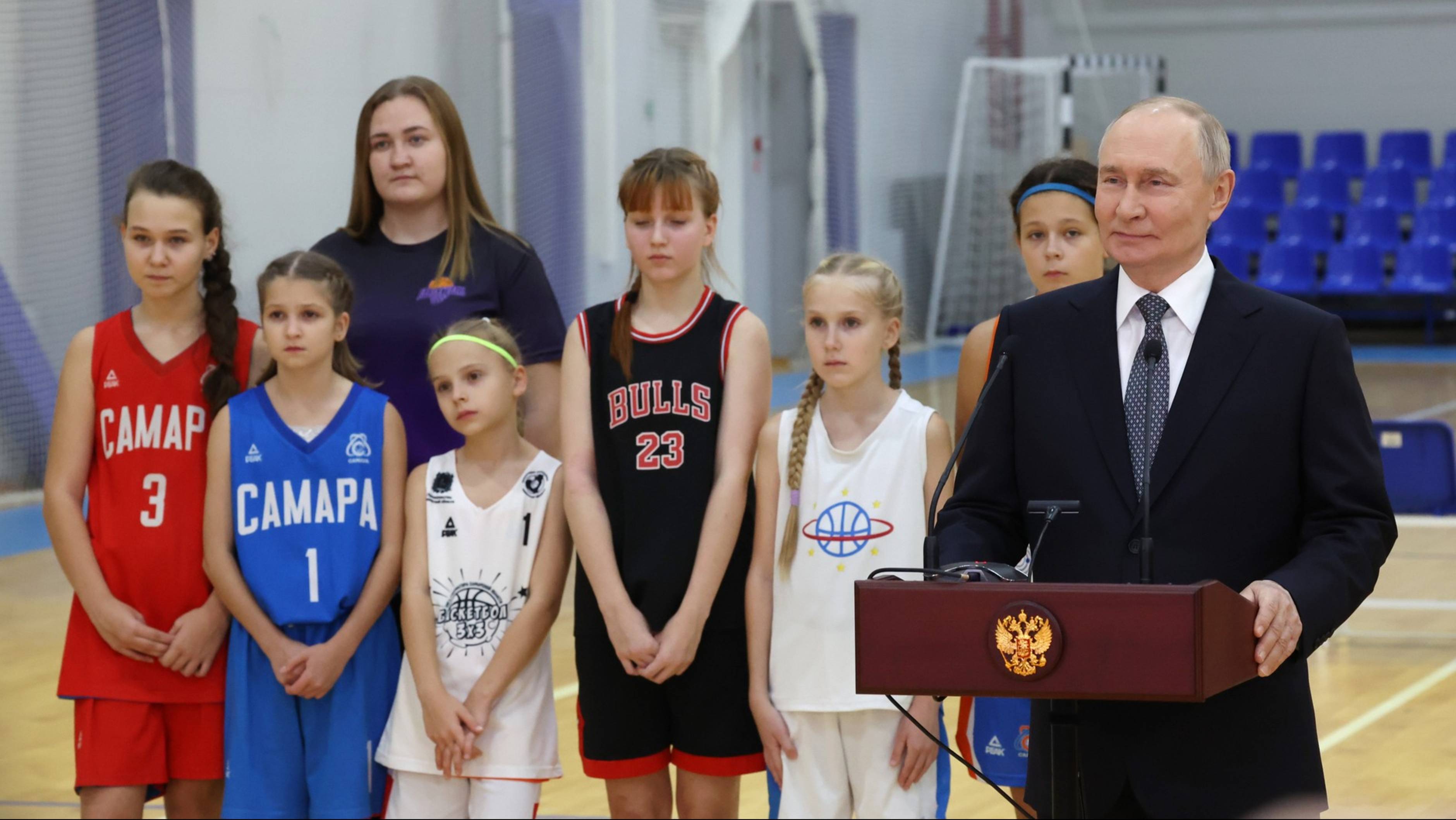 Владимиру Путину - Презентация спортивных объектов, открытых в регионах в 2025 году, 6 ноября 2025