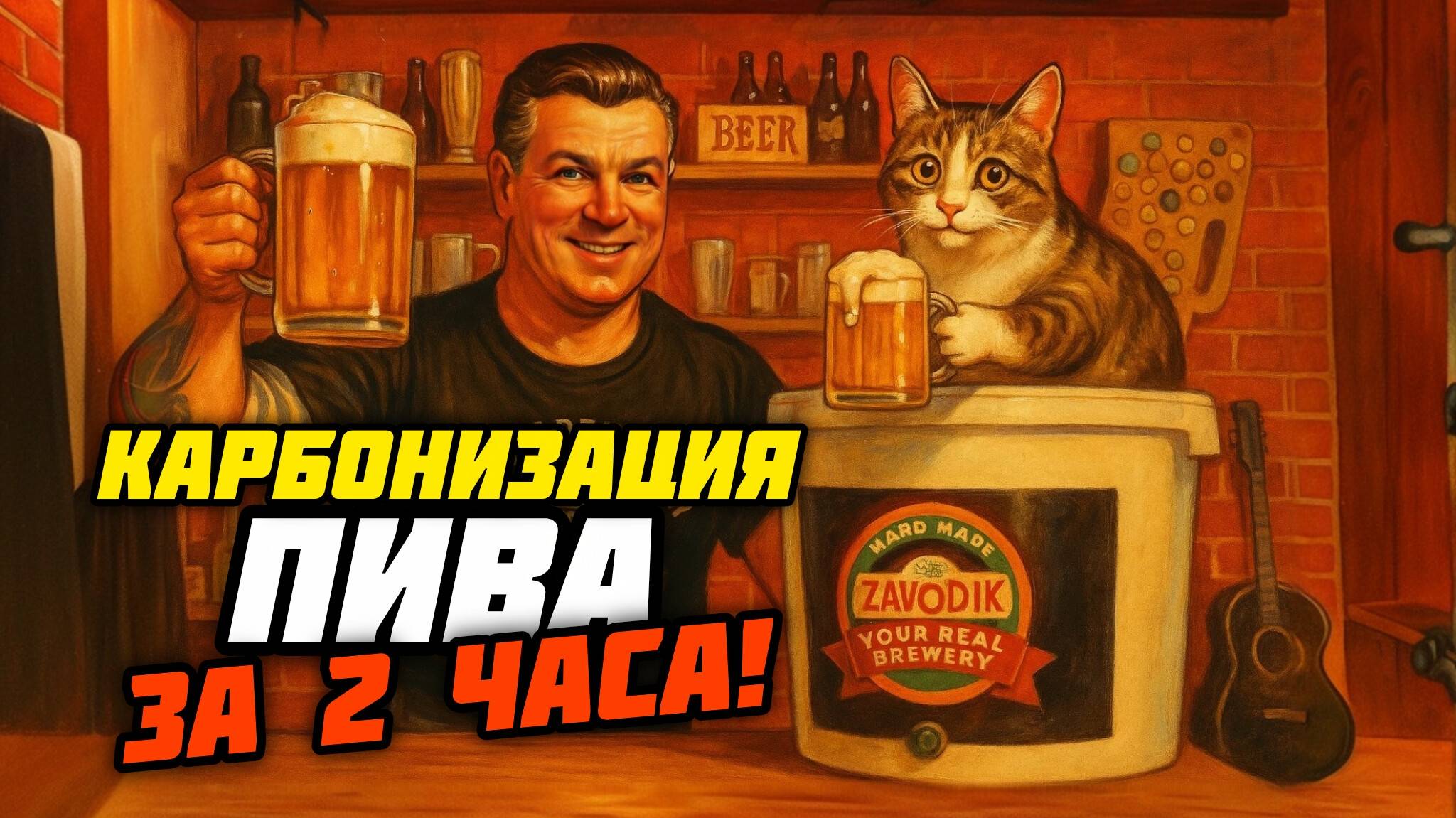Как быстро и качественно закарбонизировать пиво