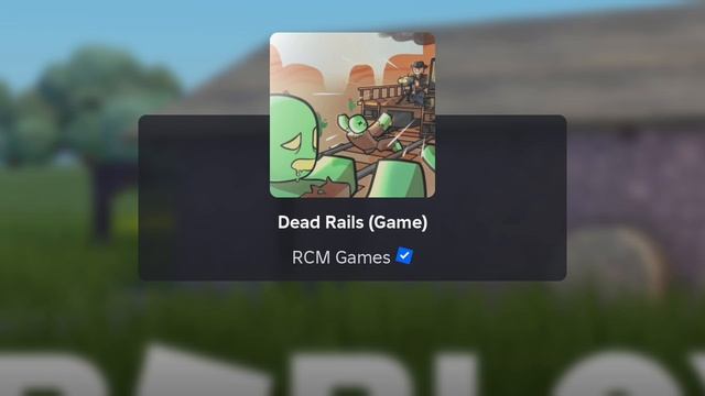 Первый раз играю в мёртвые рельсы