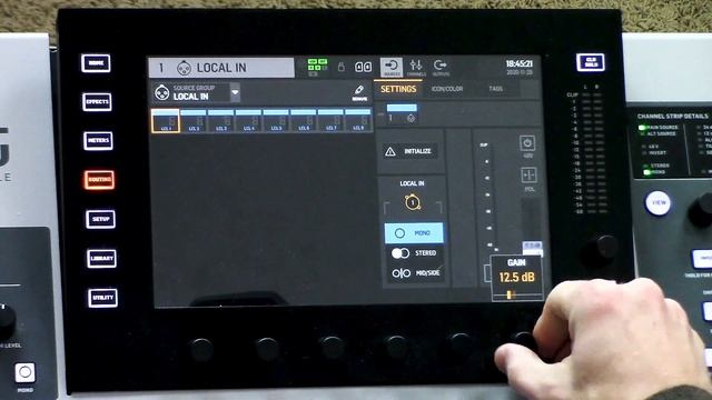 Behringer Wing 101 - Inputs являются источниками