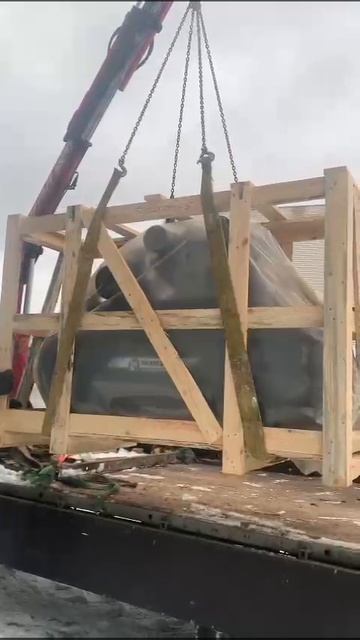 Отгрузка поршневого компрессора Remeza СБ4/Ф-500.LT100/16-7,5 в г. Казань