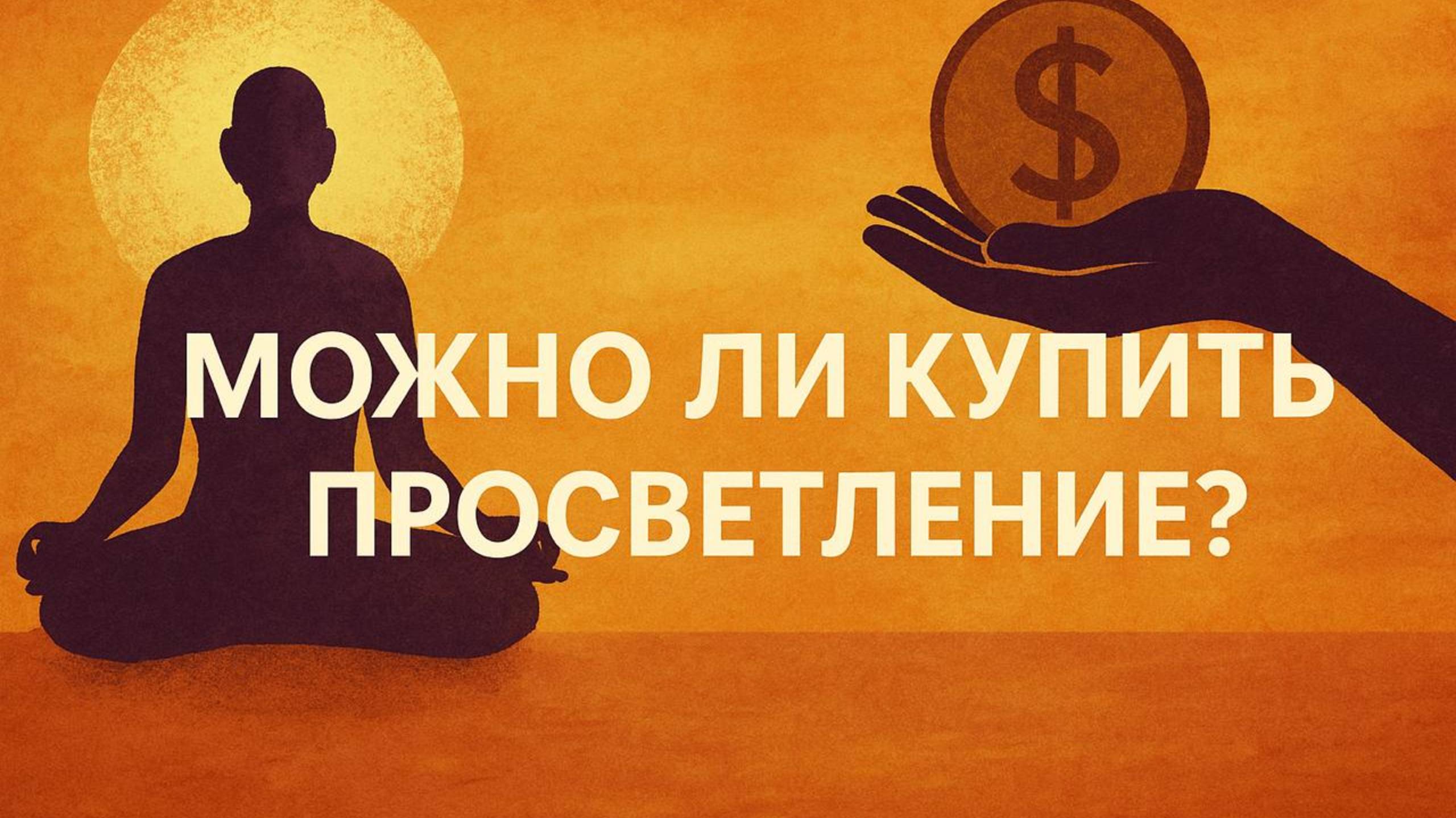 Q. |Можно ли купить просветление?