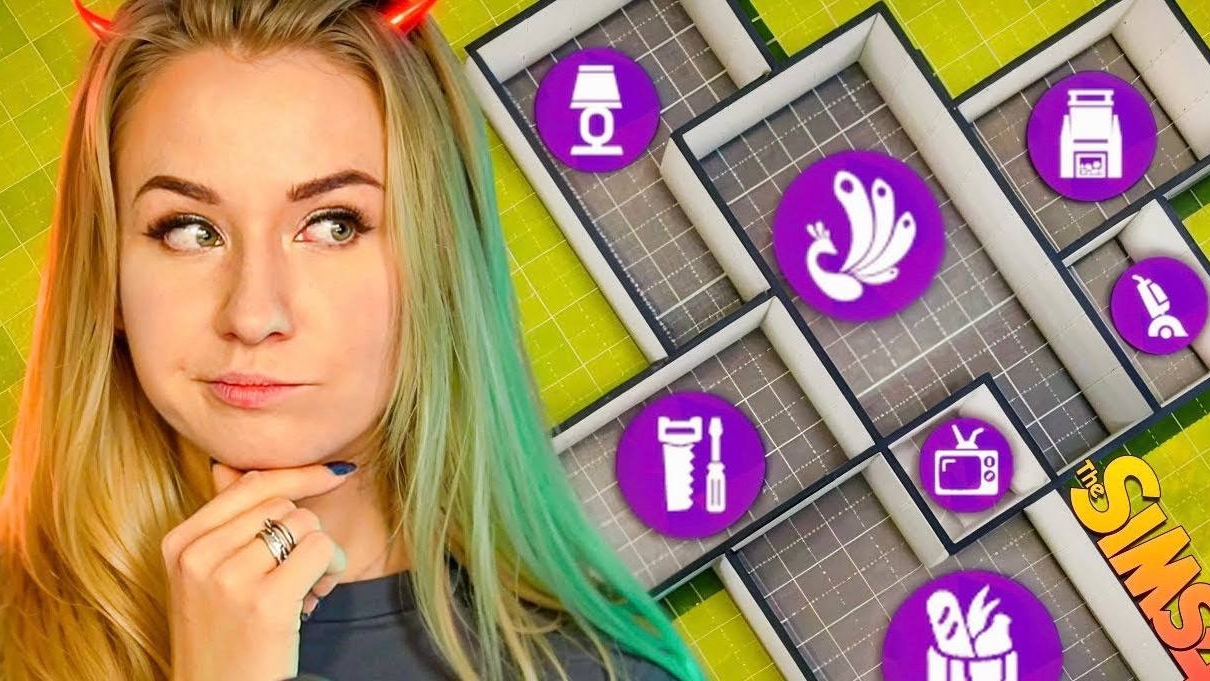Строю дом, и каждая комната - рандомный комплект в Симс 4 // The Sims 4.
