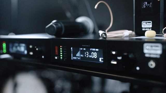 XLINE MD-262A-E(NEW) Радиосистема c двумя поясными передатчиками и головными гарнитурами