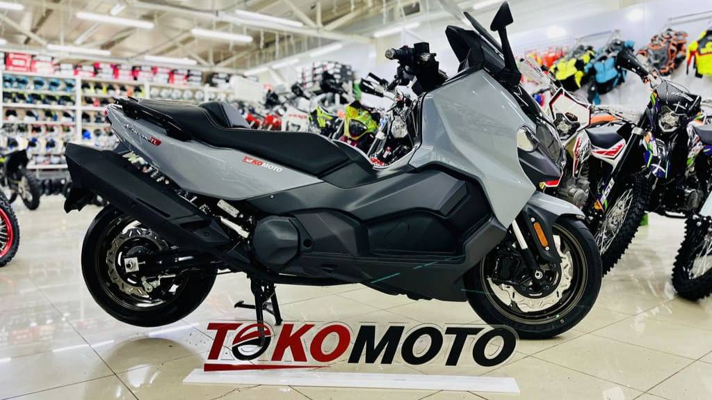 Максискутер SYM MAXSYM TL 500 серый видео