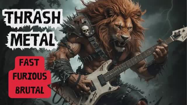 Непревзойденный трэш–метал-штурм - Самые быстрые гитарные риффы и брутальные