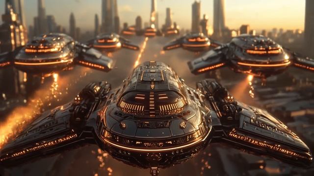 Star Babes - Dominion of Gold _ Retro-Futuristic Synthwave _ Cosmic Sci-Fi AI Video