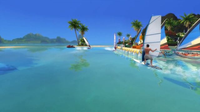 The Sims 4 Челлендж - ХОЛОСТЯК - Страстный заплыв.