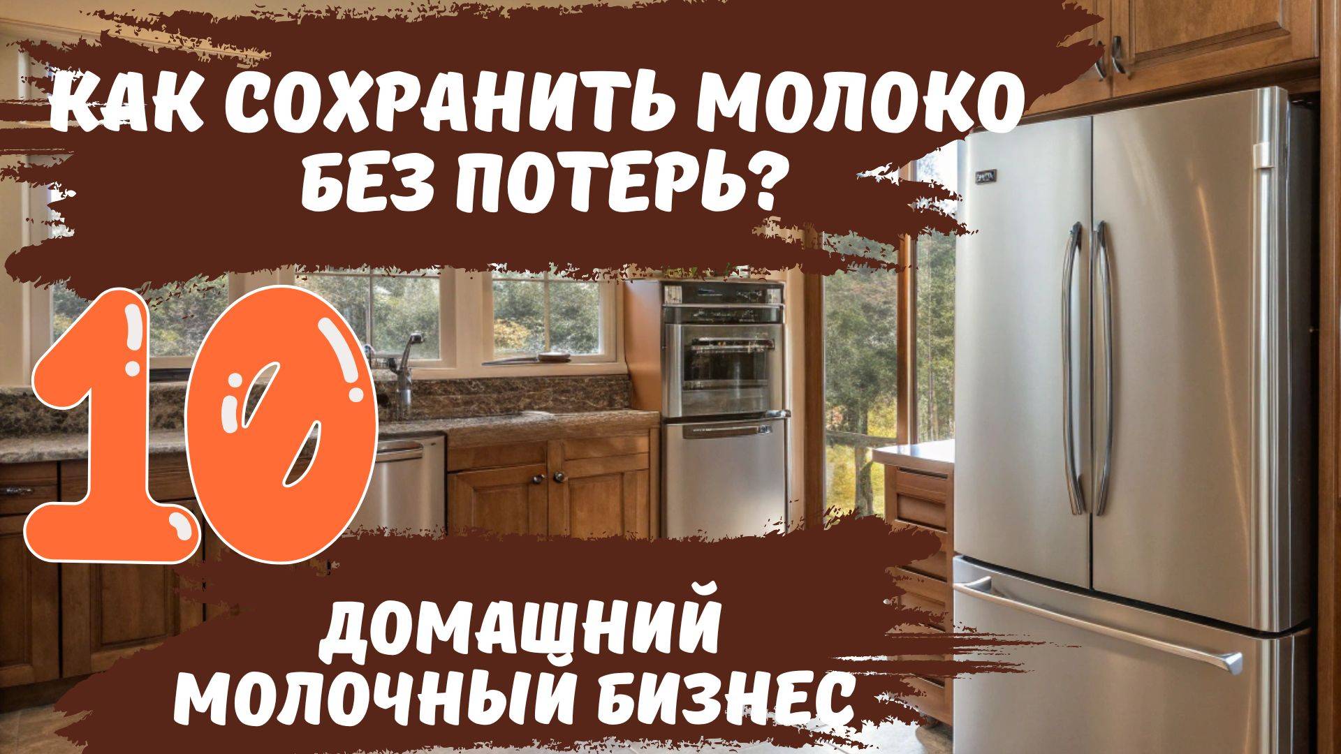 Как сохранить молоко без потерь? Домашний молочный бизнес. Выпуск 10