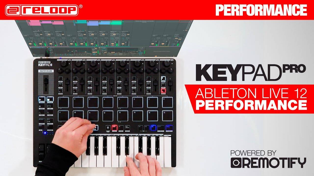 Reloop Keypad Pro x Ableton Live 12 | Performance