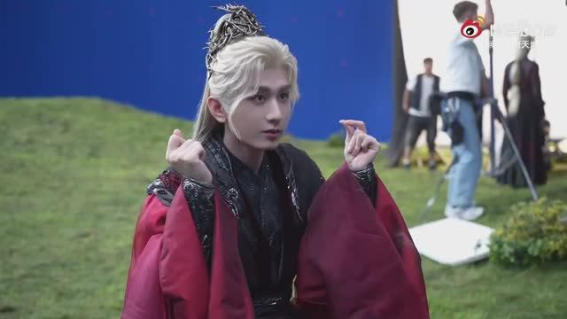 Закадровые съемки дорамы "Лиса-Сваха: Ван Цюань" ( Небо и Земля - Меч Сердце)