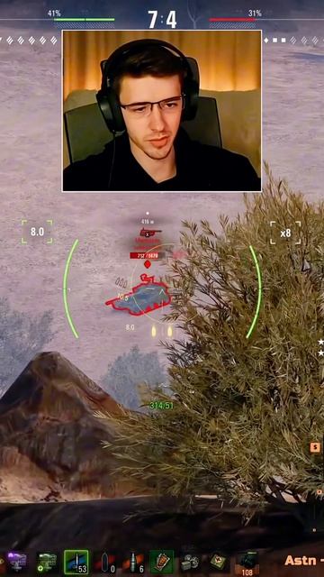 ПРИЧИНА ТУРБАЧЕЙ В МИРЕ ТАНКОВ #shorts #c1ymba #клумба #wot #миртанков