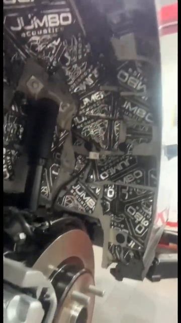 Uni v шумо изоляция колесных арок. #changan