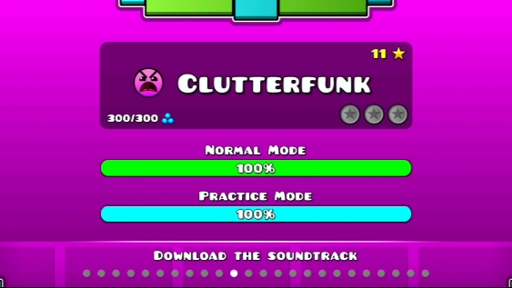 Geometry Dash: Level 11 - Clutterfunk