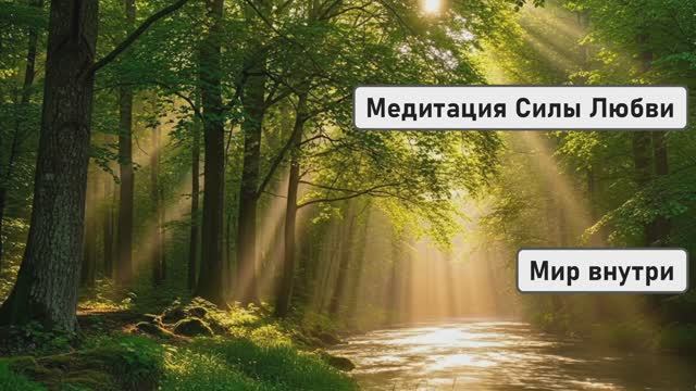 ИСЦЕЛЕНИЕ ОТНОШЕНИЙ | Медитация Силы Любви для Гармонии и Прощени