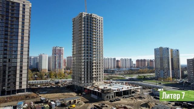 Жилой парк «Сокольники»_ход строительства_октябрь 2025