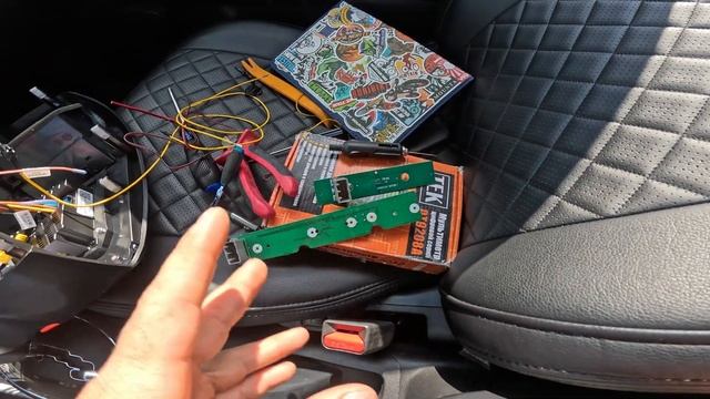 Звукореанимация ASX ч.1.1 Камера заднего вида и индикатор подушки.