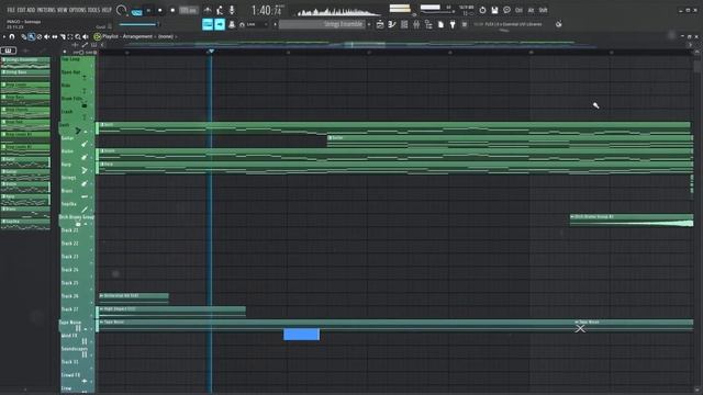 INAGO — Баллада | FL Studio 21, показ проекта