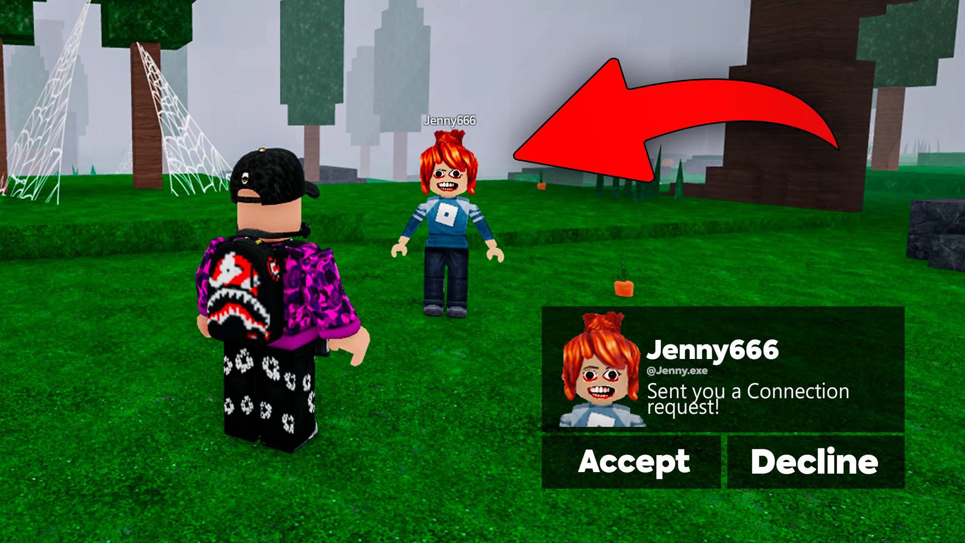 БЫСТРО ВЫХОДИ Если Видишь Этого Игрока в 99 Ночей в Лесу в Roblox - 99 Nights in the Forest