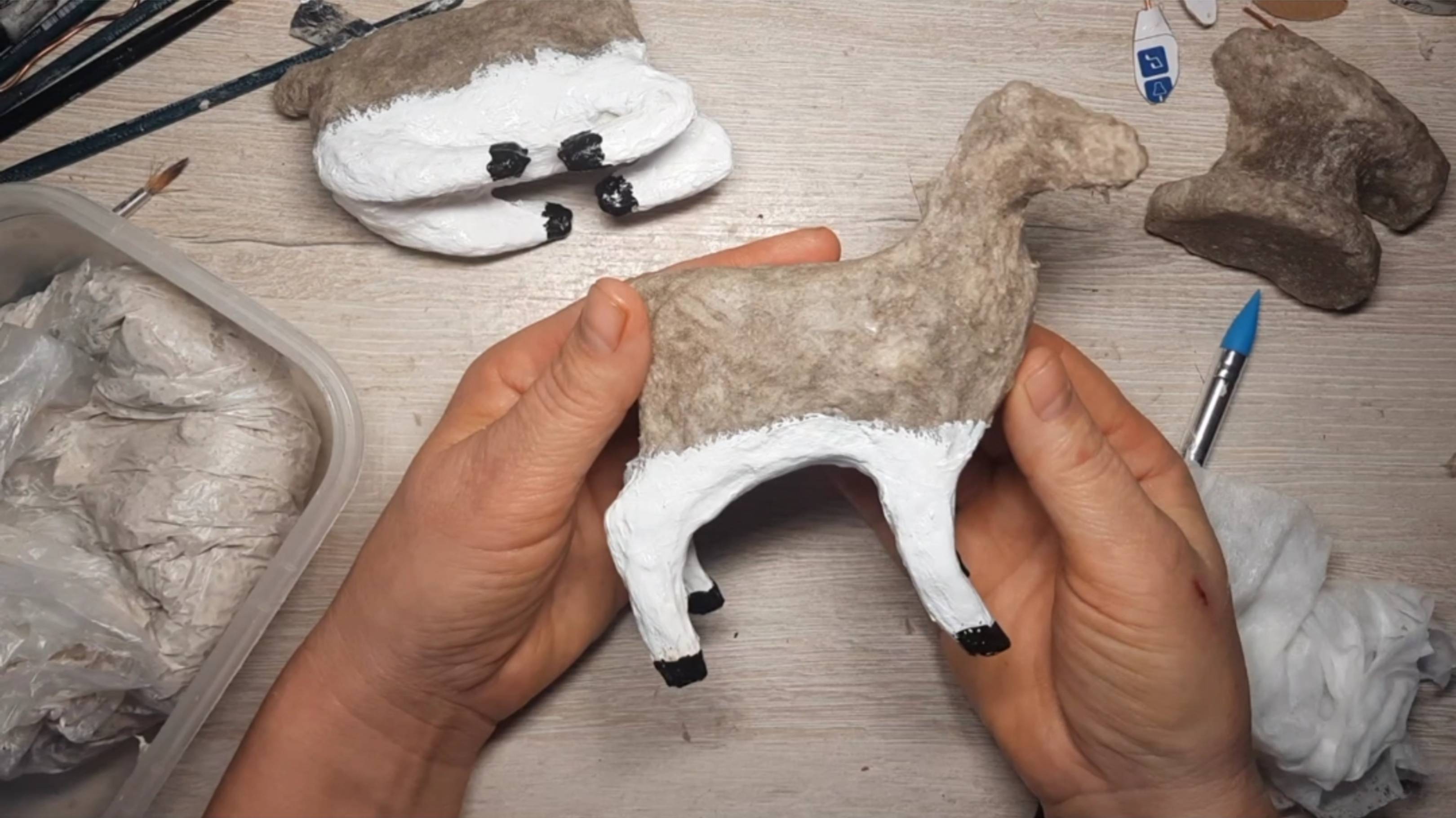 Рождественский вертеп. Овечки часть2