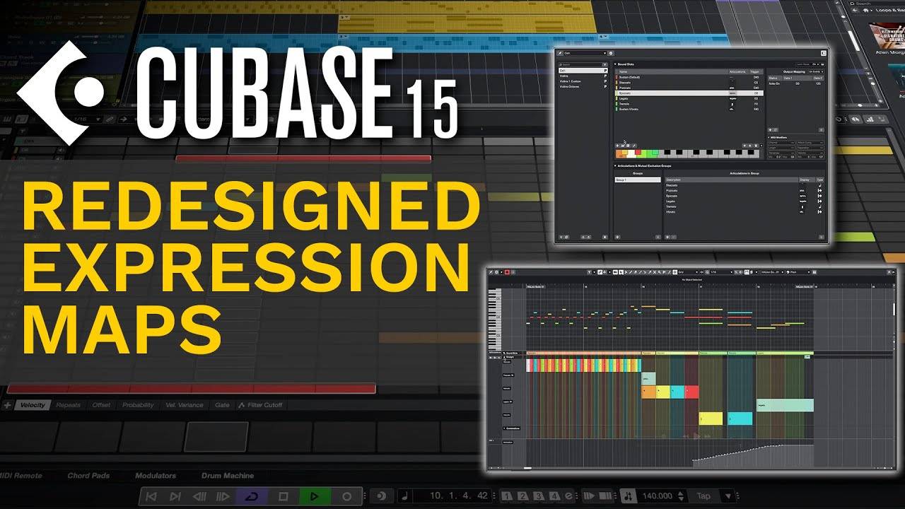 Cubase 15: Expression Maps | Next-Gen Articulation