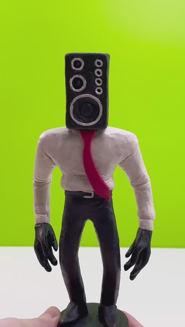 Большой Спикермен с канала ютубера DaFuq!?Boom! ► ИЗИ Лепка #shorts