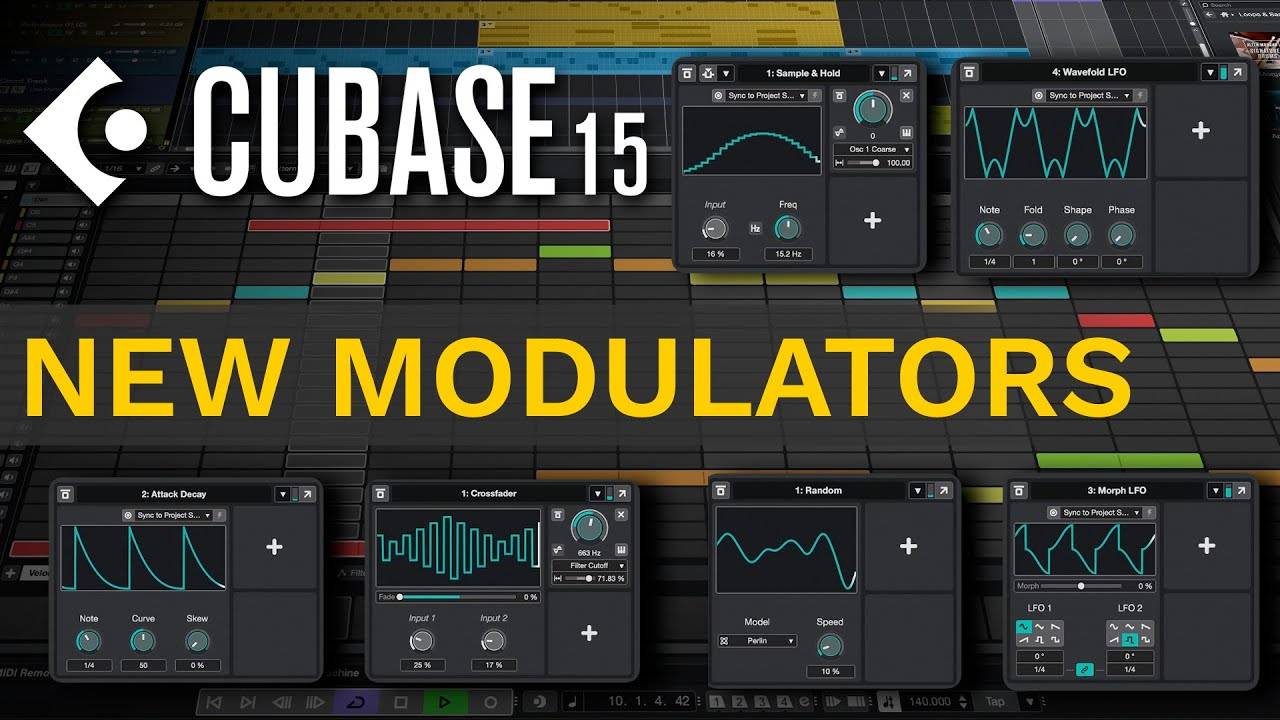 Cubase 15: New Modulators | Move Forward