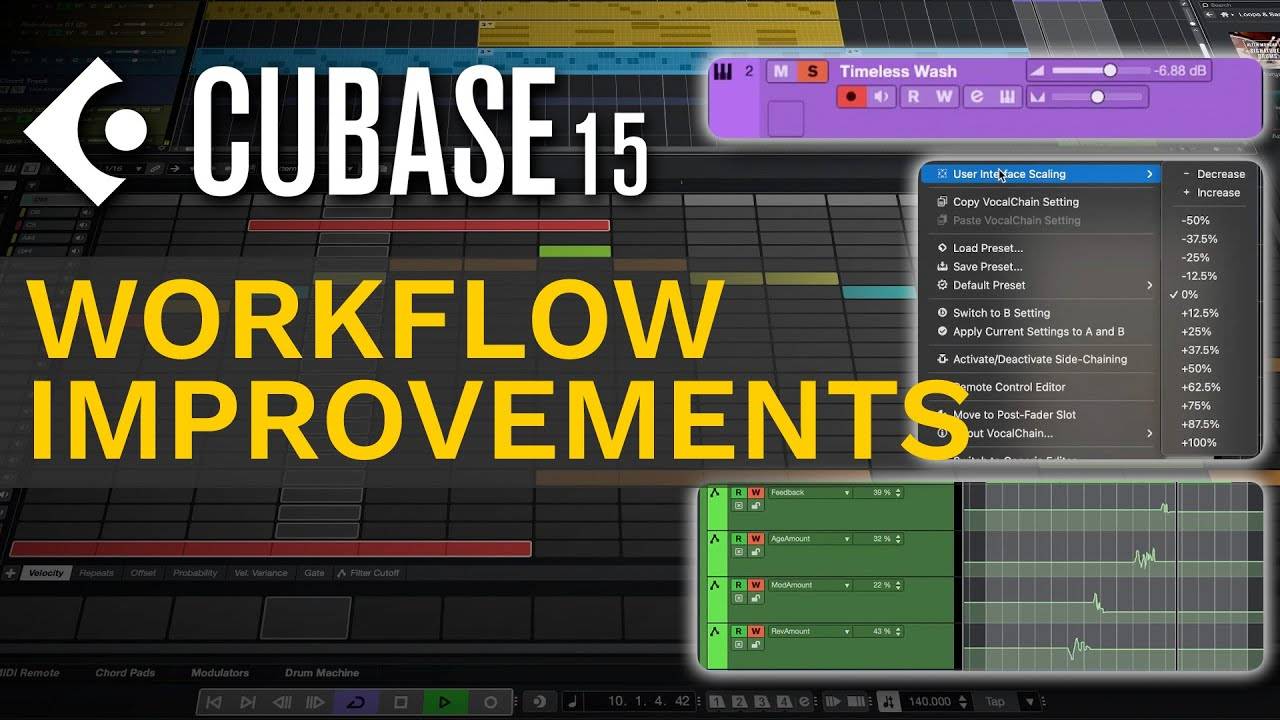 Cubase 15: Workflow Improvements