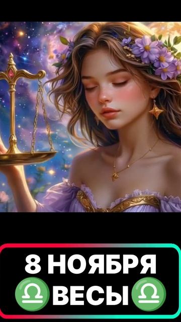 ВЕСЫ 8 НОЯБРЯ Астропрогноз🔥Уран возвращается в ТЕЛЕЦ🔥 #гороскопсегодня #прогнознадень #прогноздня