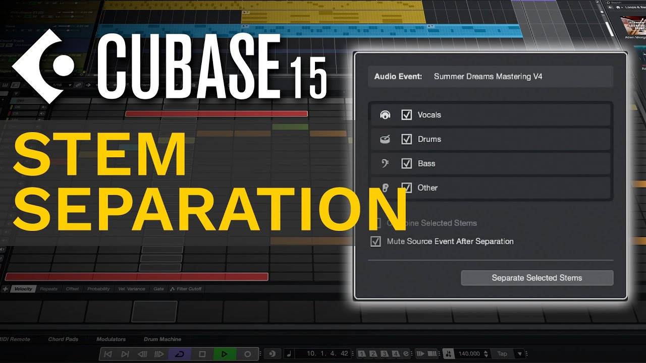 Cubase 15: Stem Separation | Power of AI