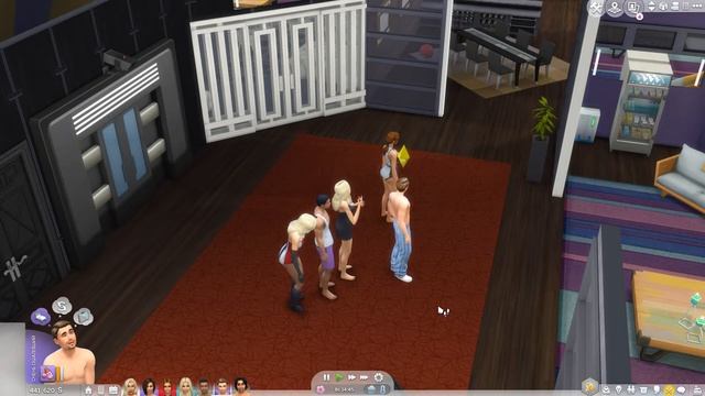 The SIMS 4 ЧЕЛЛЕНДЖ  БОЛЬШОЙ БРАТ День 8 - CТРАСТИ НАКАЛЯЮТСЯ!  - Филипп держись!  (Звездная серия)