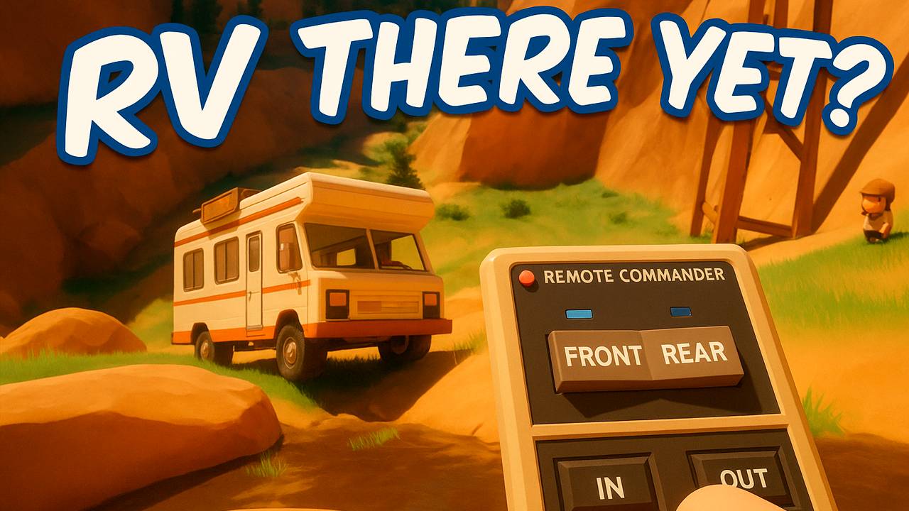 RV There Yet? #:2: Тягай ее в гору на лебедке!