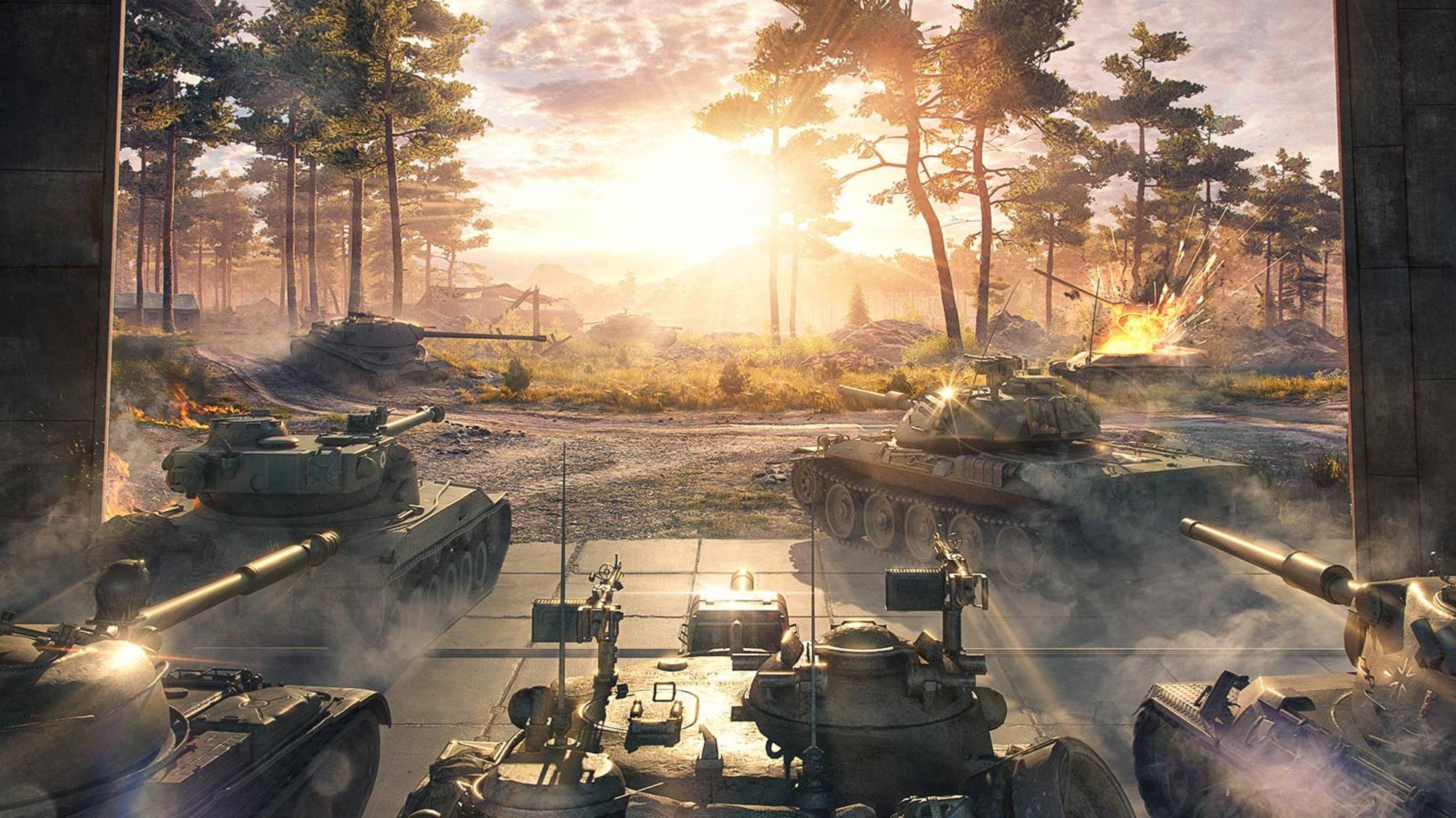 Мир Танков! Линия фронта на 8-х уровнях.