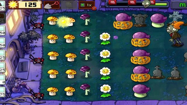 Прохожу PVZ 1 level 2-4 2 кампания