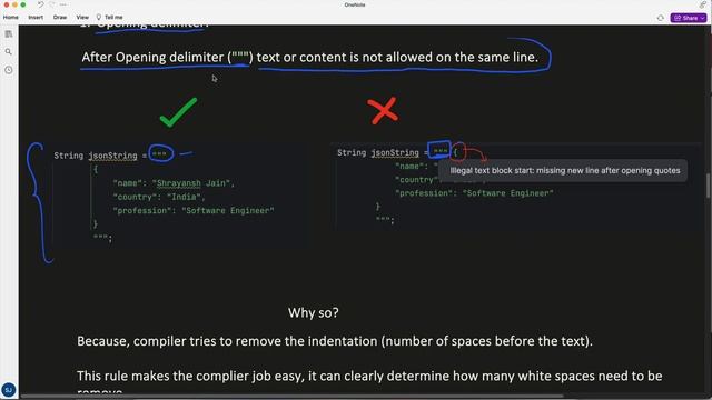 44 Java 15: Text Blocks