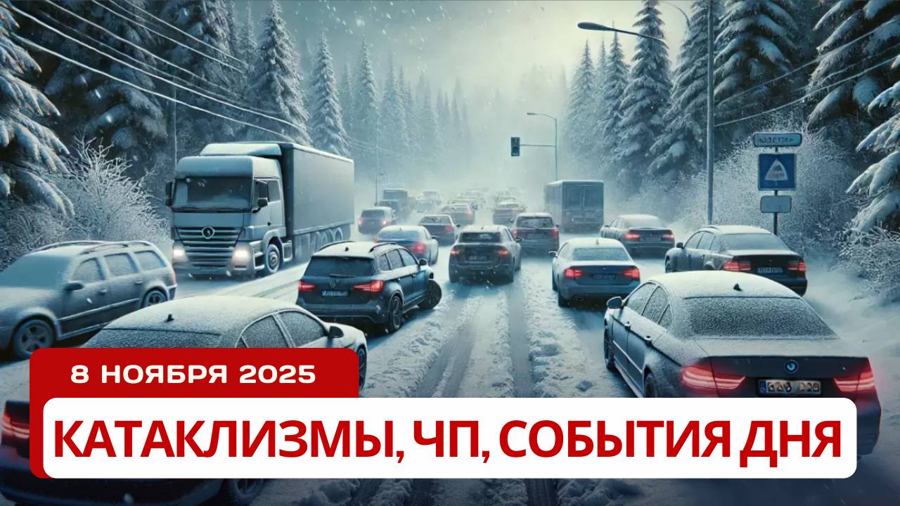 Новости Сегодня 08.11.2025 -  Катаклизмы, ЧП, События Дня | Китай Россия США Европа Индия