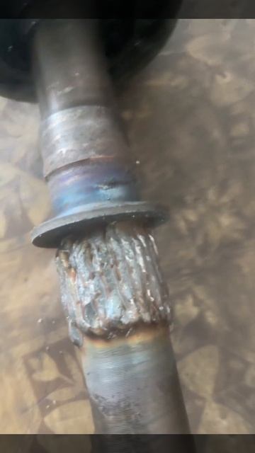 Восстановили рабочую поверхность привода УАЗ патриот