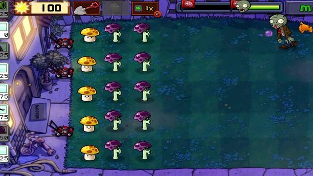 Прохожу PVZ 1 level 2-3 2 кампания