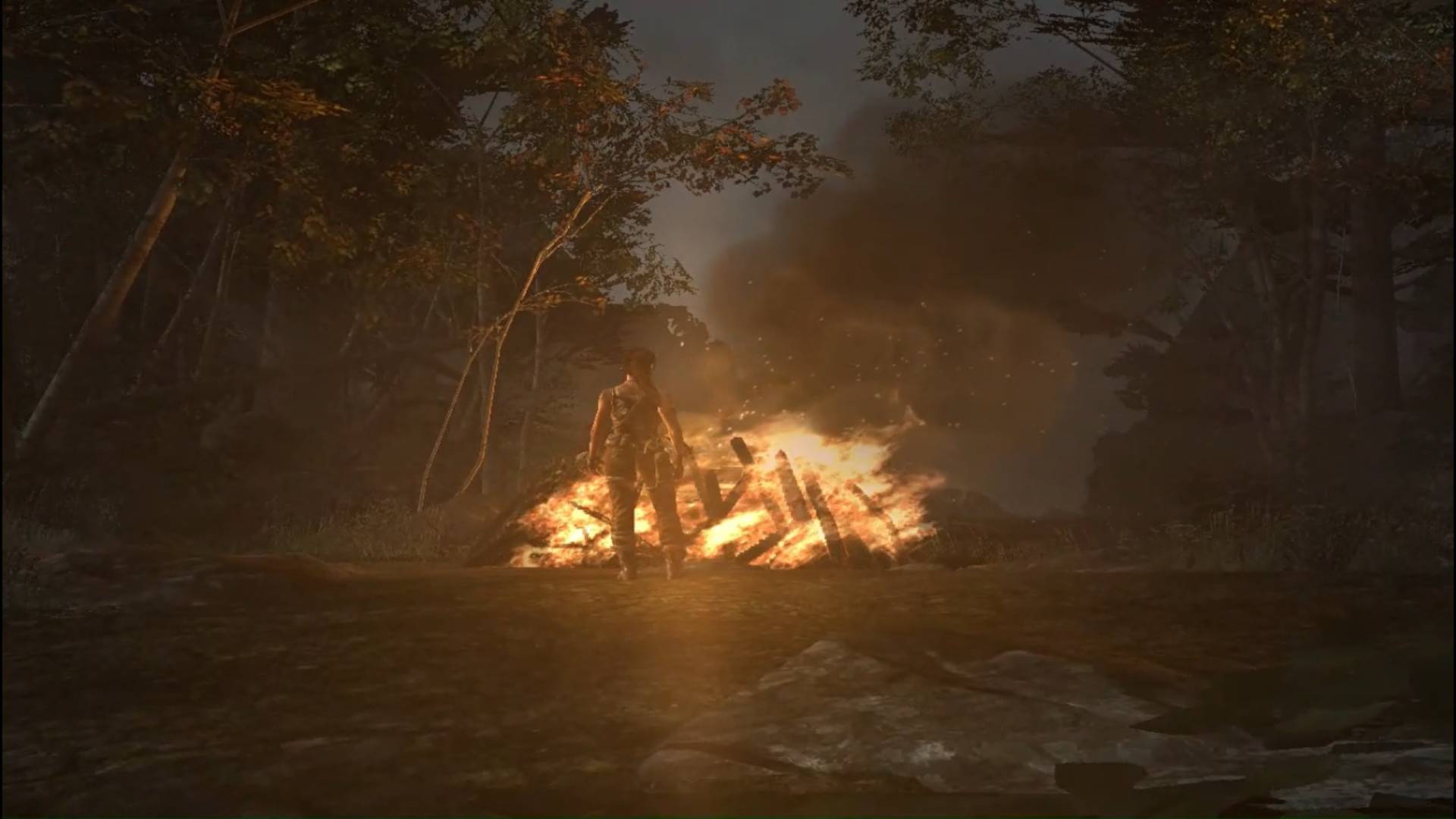 Прохождение игры Tomb Raider (2013) серия12#Дворец#Горит#Спасение Семи#Гибель Рота