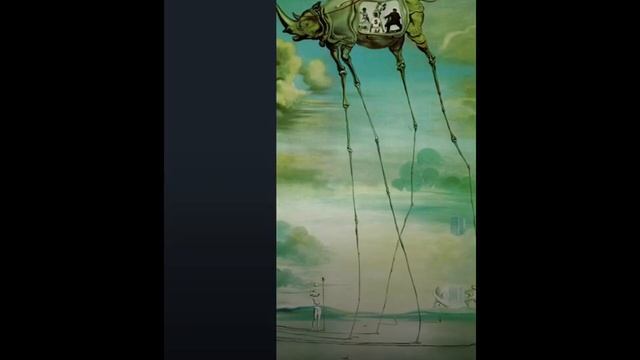 Художник Сальвадор Дали. Испанец.  Жанр - символическая живопись. Часть 9