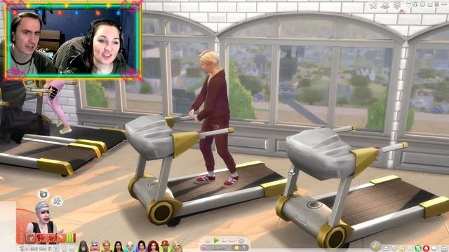 "Выгоняем еще одного! Финальная пятёрка!" - "Похудейка" в Sims4 - День 9