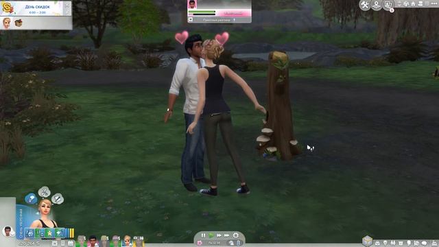 The Sims 4 Челлендж - ХОЛОСТЯК - Сельские забавы.