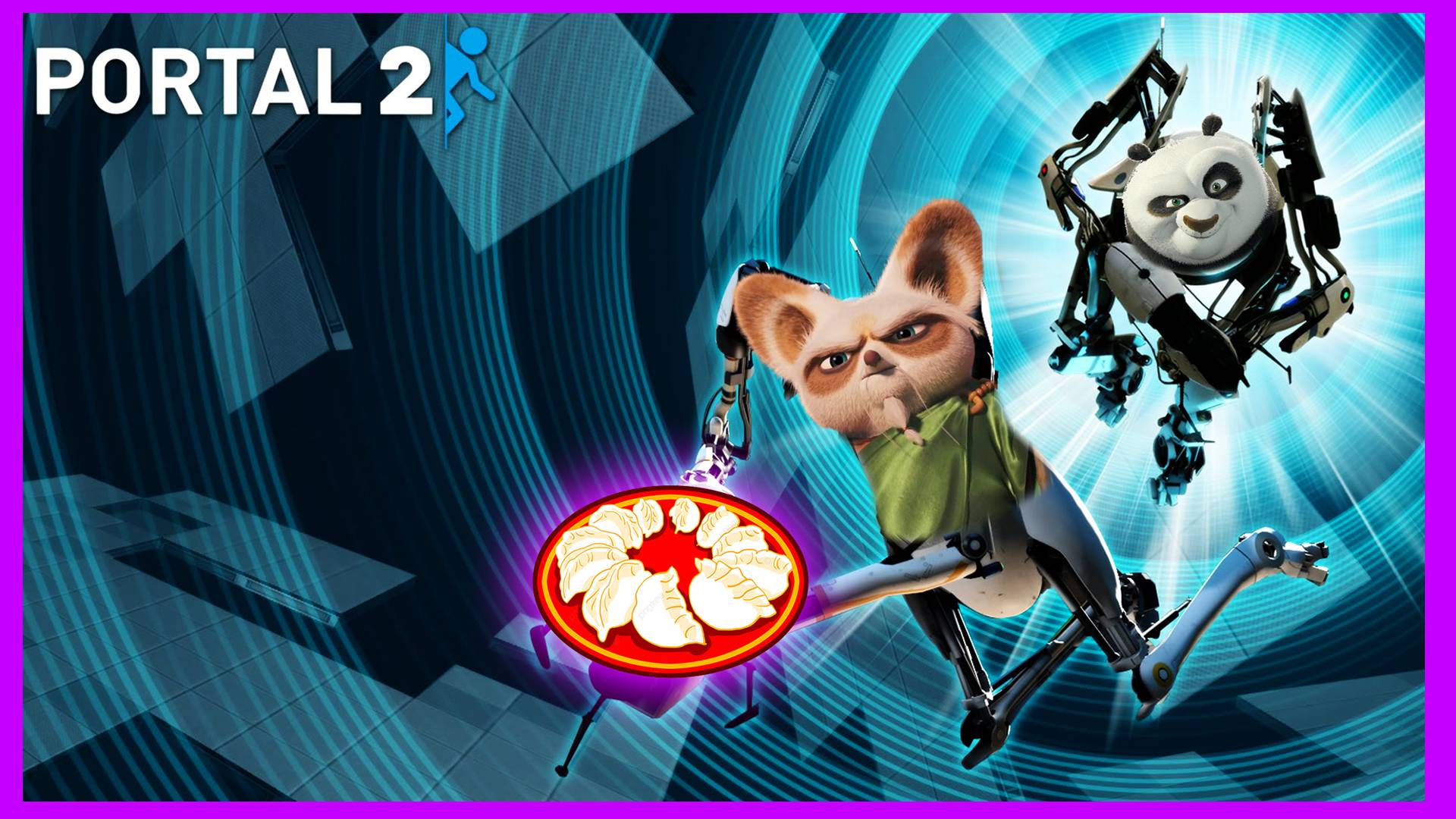 {Portal 2} Съешь эту пельмешку!!!! Урок доверия от девушки в портал 2!!! Приколы и фейлы в игре!!!