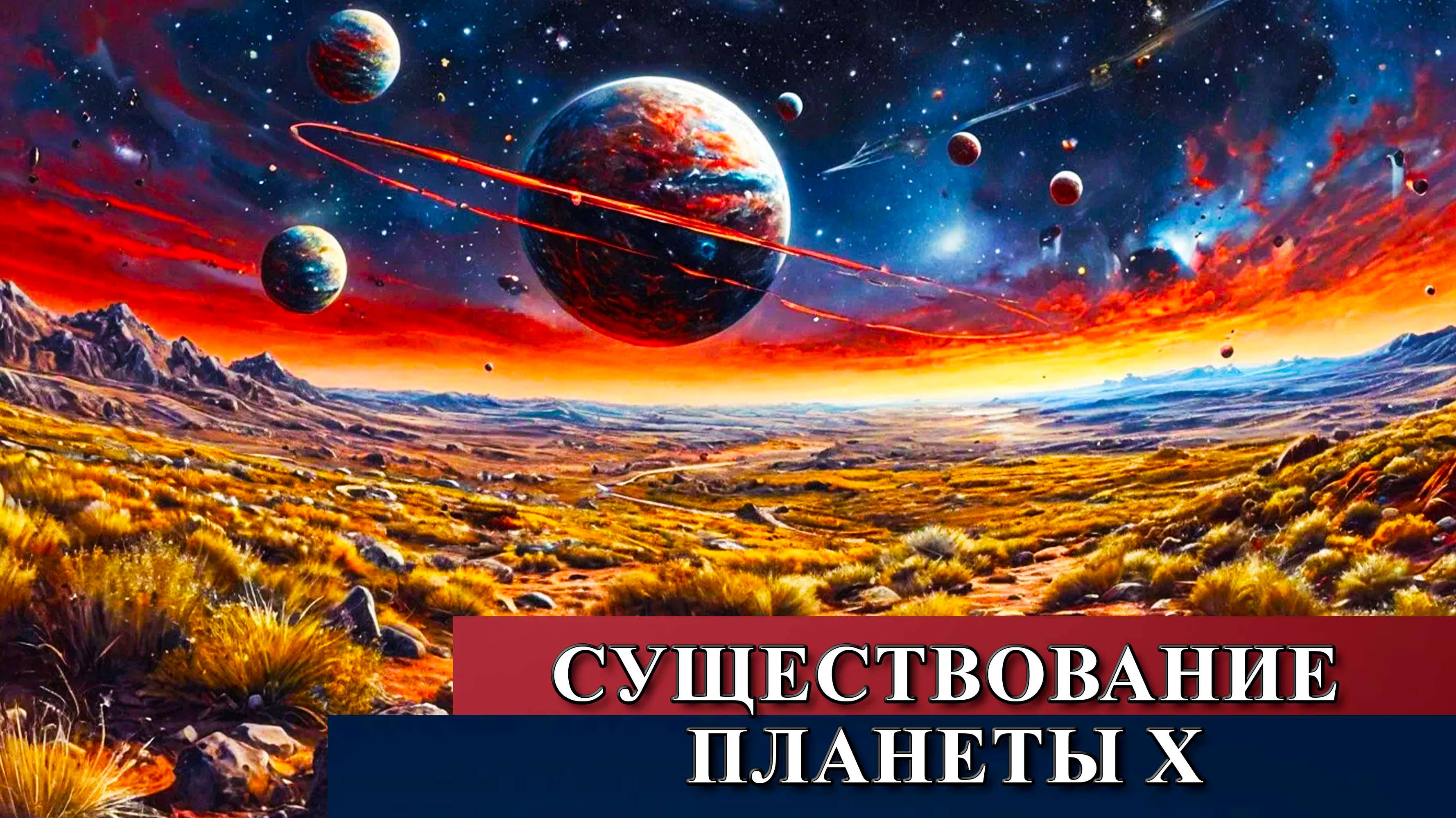 Существование планеты Х.