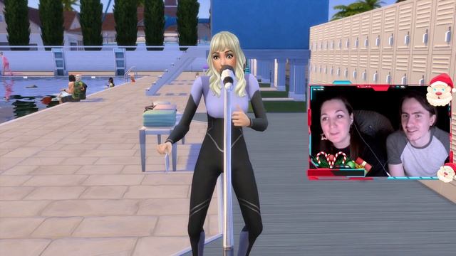 "Последнее испытание: Полуфинал! " - "Похудейка" в Sims 4 - День 12
