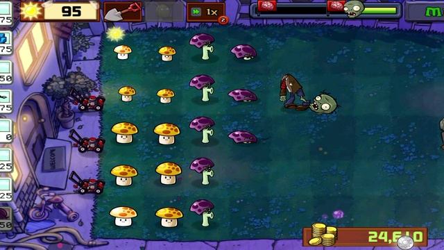 Прохожу PVZ 1 level 2-8 2 кампания