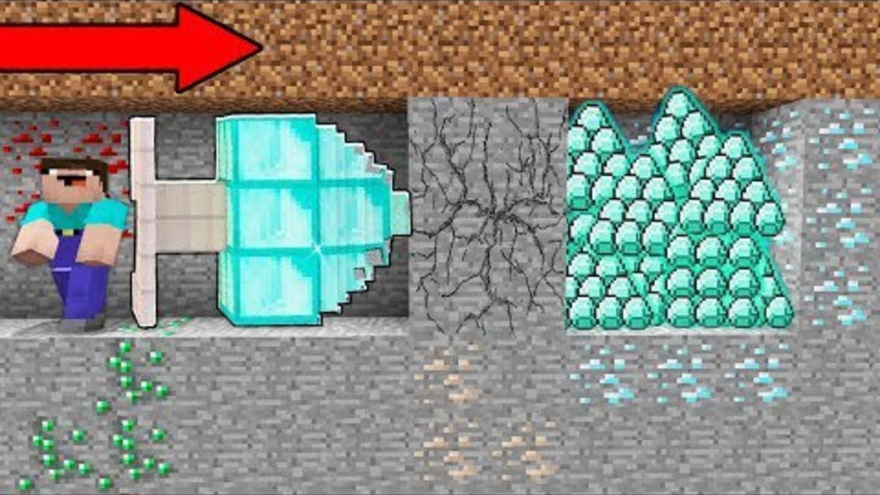 НУБ НАШЕЛ ЧТО СКРЫВАЛИ В СЕКРЕТНОЙ ШАХТЕ В МАЙНКРАФТ! ТРОЛЛИНГ НУБА ПРОТИВ ЛОВУШКА MINECRAFT